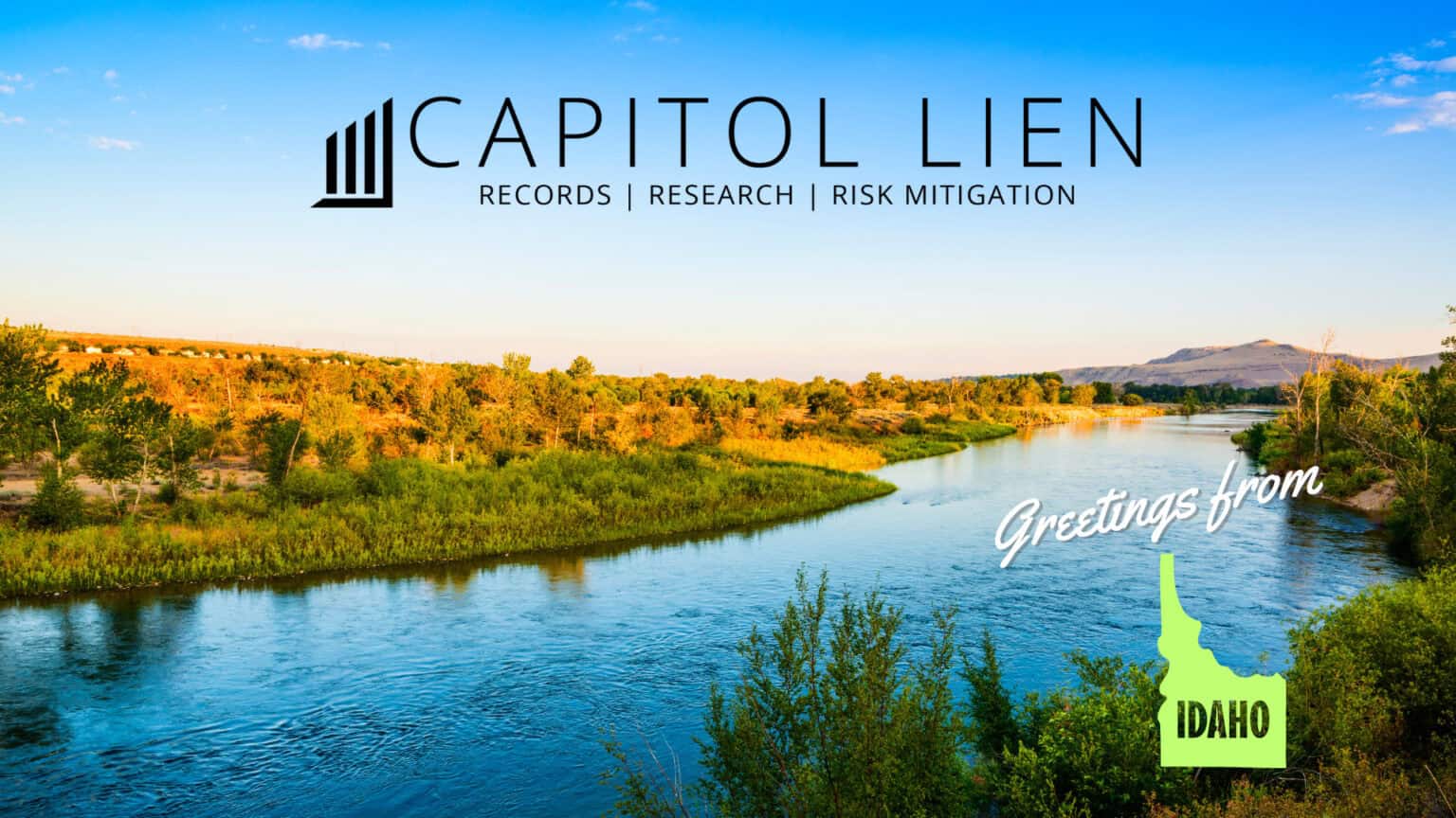 Database Direct® Now Available in Idaho! - Capitol Lien
